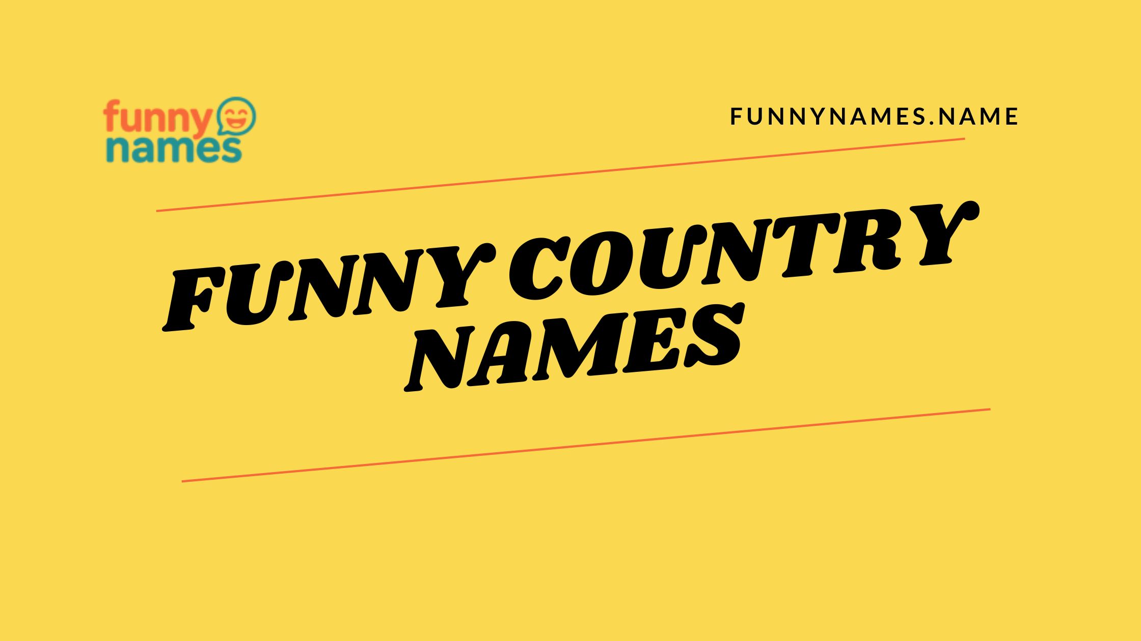 Funny Country Names